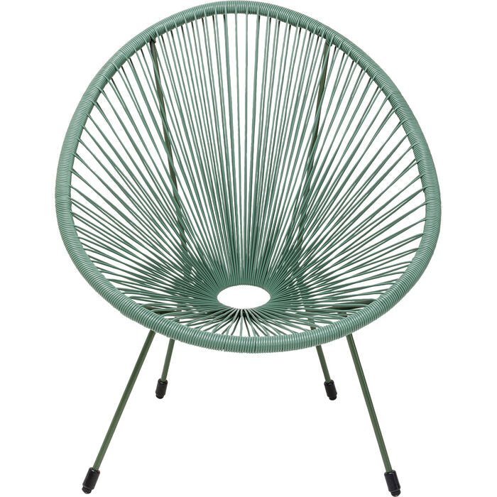 Armchair Acapulco Mono Green – Kian Furniture